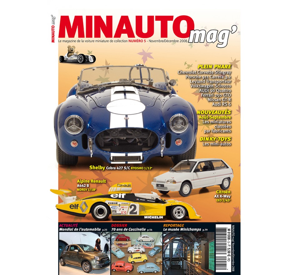 MINAUTO mag' No05 - Magazine de voitures miniatures