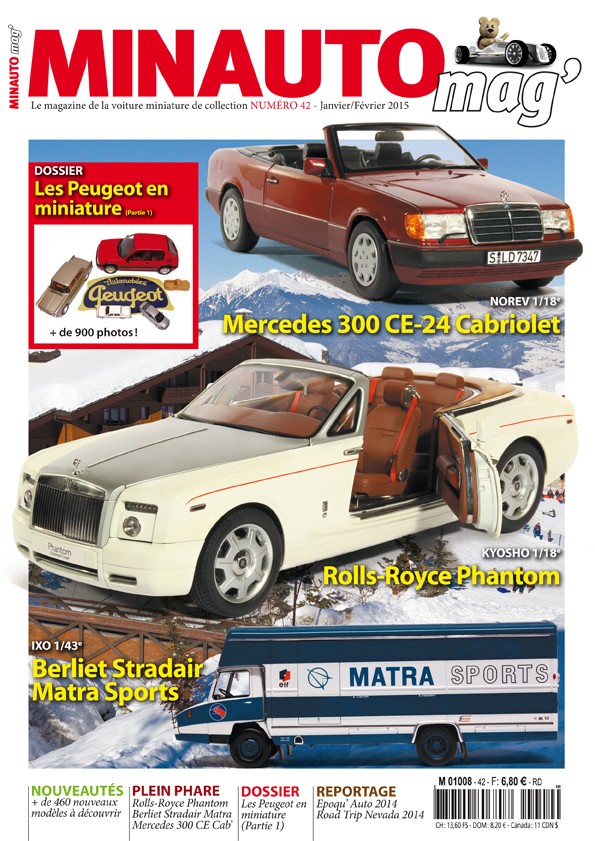 MINAUTO mag' No42 - Le magazine de voitures miniatures