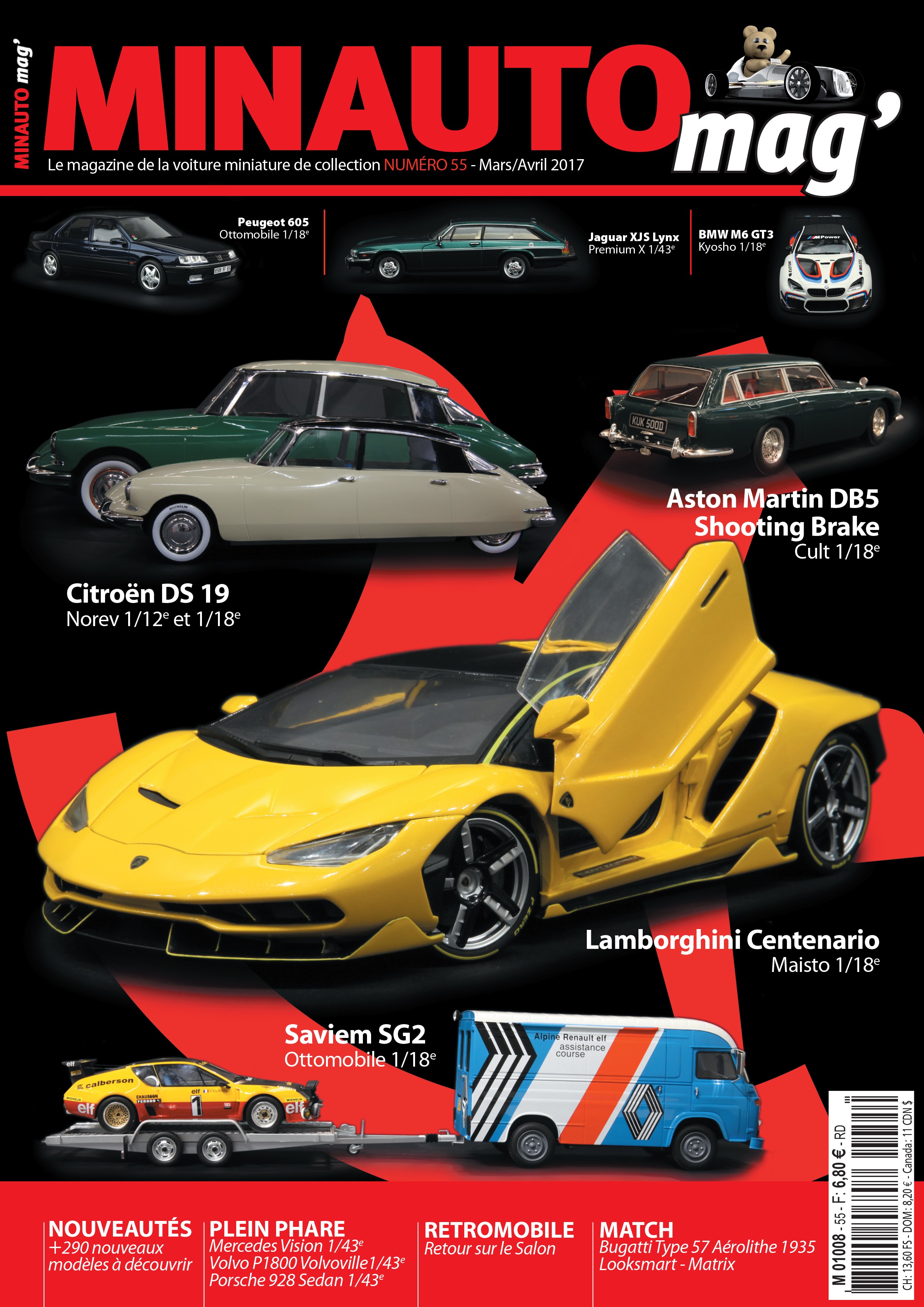 MINAUTO mag' No55 - Le magazine de la voiture miniature de collection