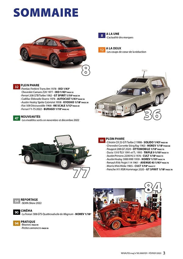 MINAUTO mag' No90 - Le magazine de la voiture miniature de collection